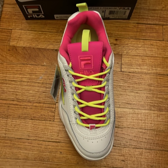 Fila | Shoes | Fila Disruptor Ii Premium Neon Bloomingdales Exclusive ...